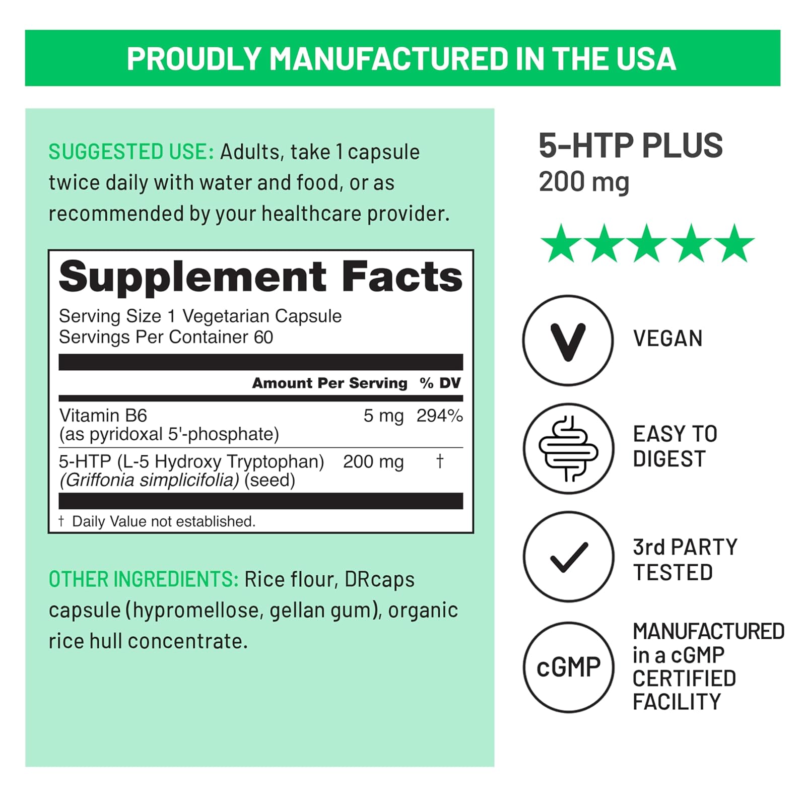 5-HTP for improved sleep quality