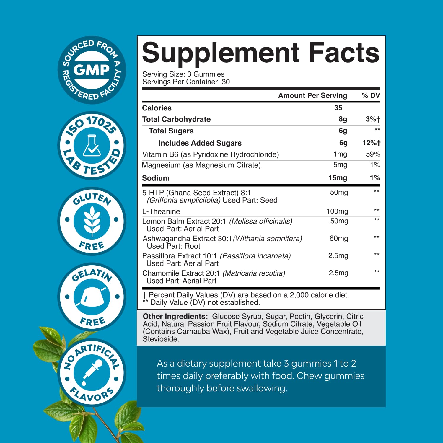 5-HTP gummies for mood support