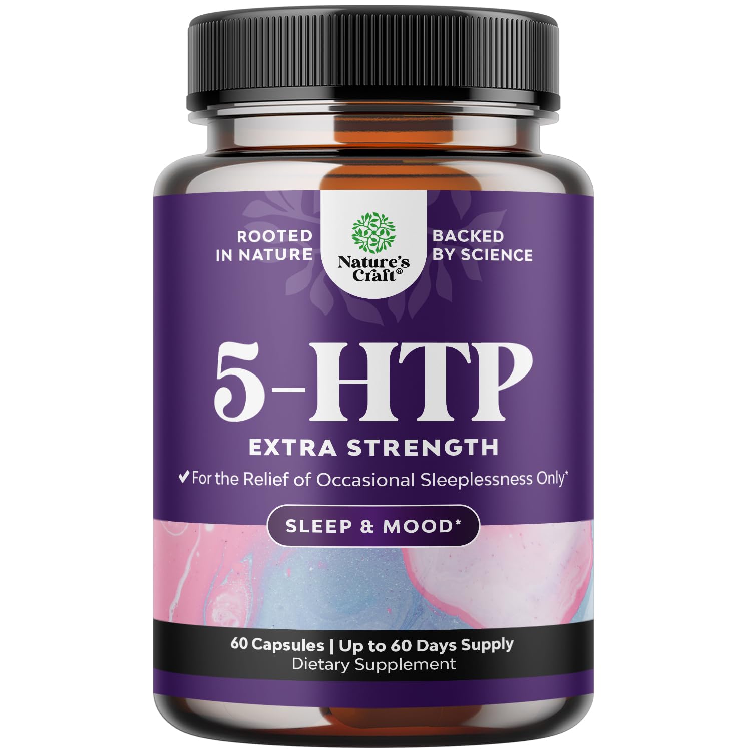 5-HTP mood support capsules