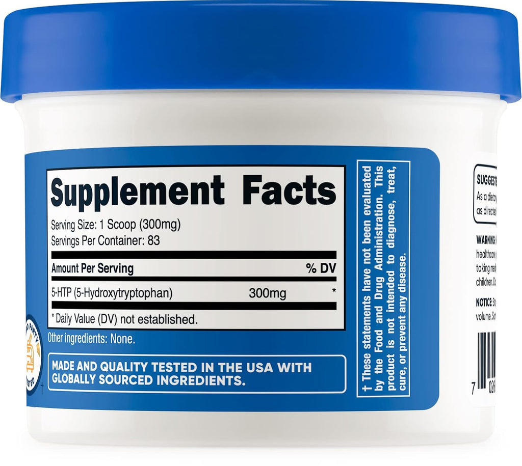 5-HTP powder for stress relief