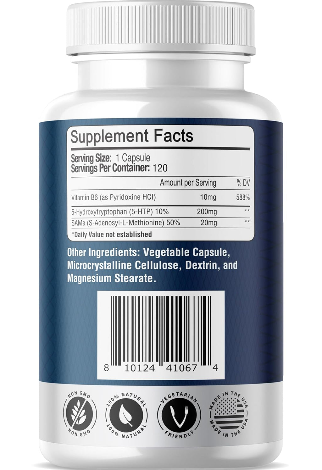 5-HTP Ultra 200 mg for stress relief