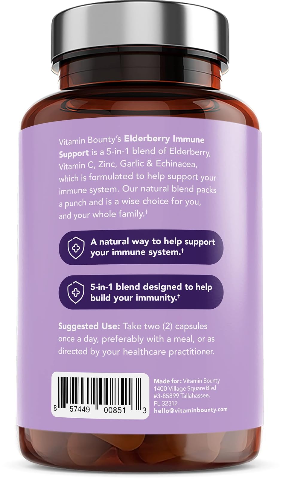5-in-1 elderberry blend for wellness
