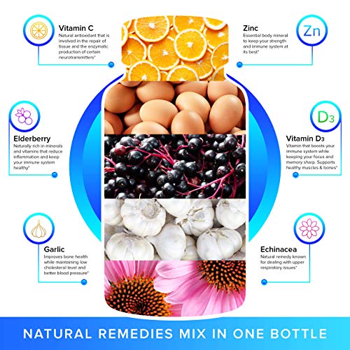 5-in-1 elderberry capsules for adults