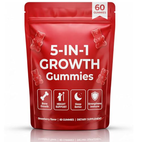 5-in-1 growth gummies for kids
