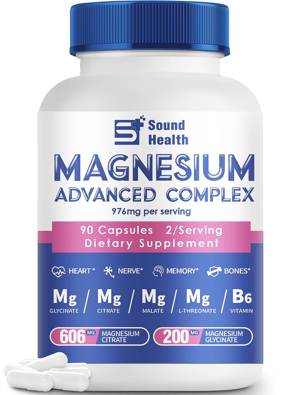5 in 1 magnesium complex capsules