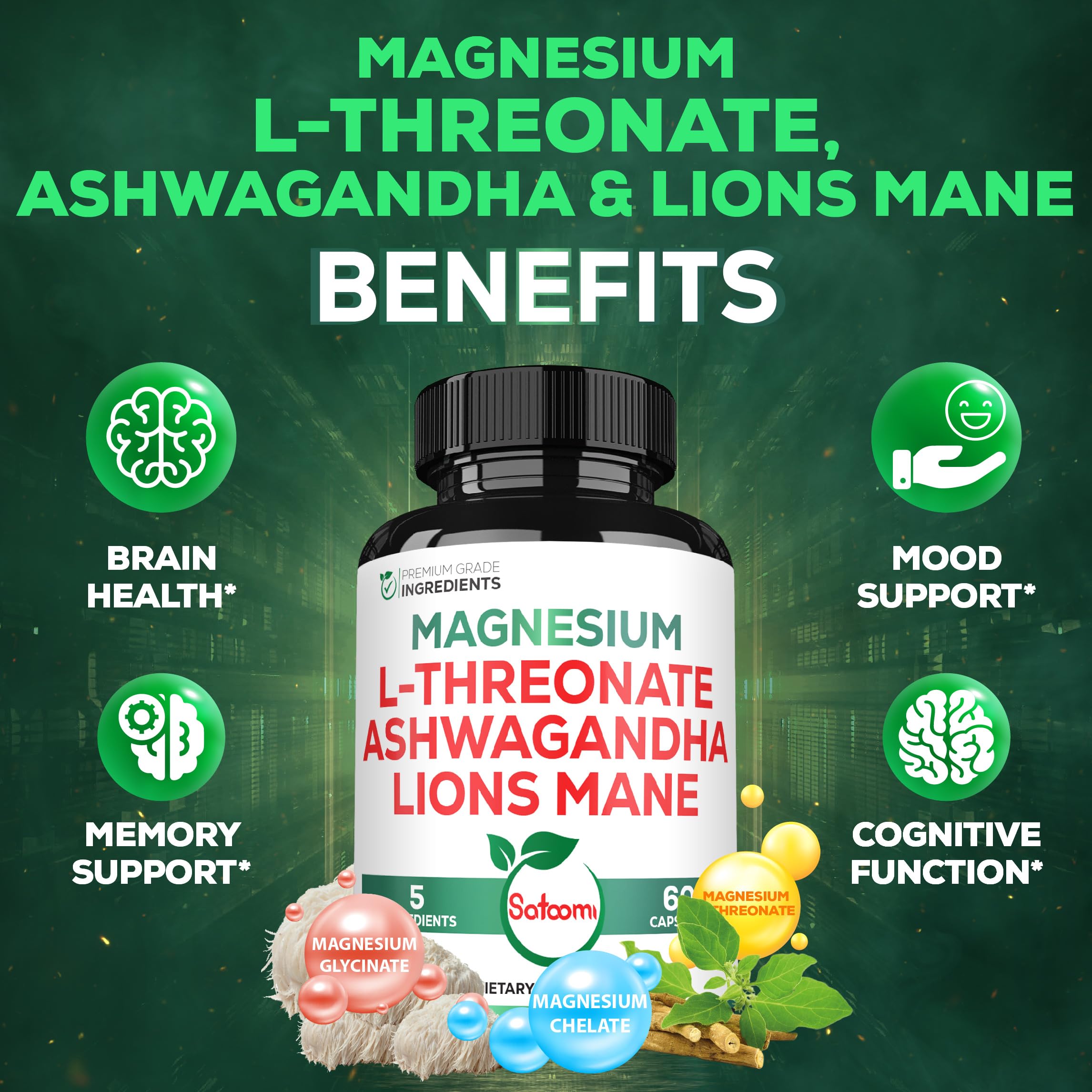 5-in-1 magnesium complex for total relief