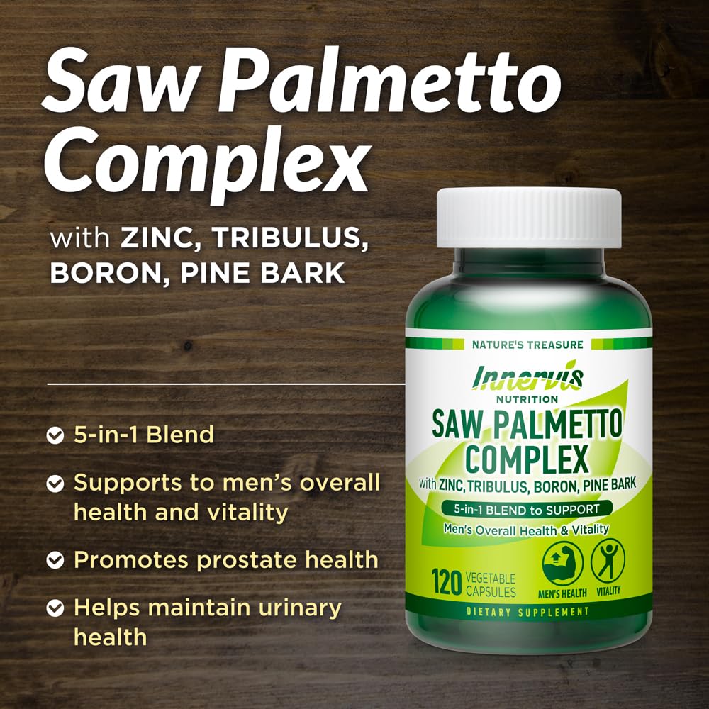 5-in-1 saw palmetto complex benefits