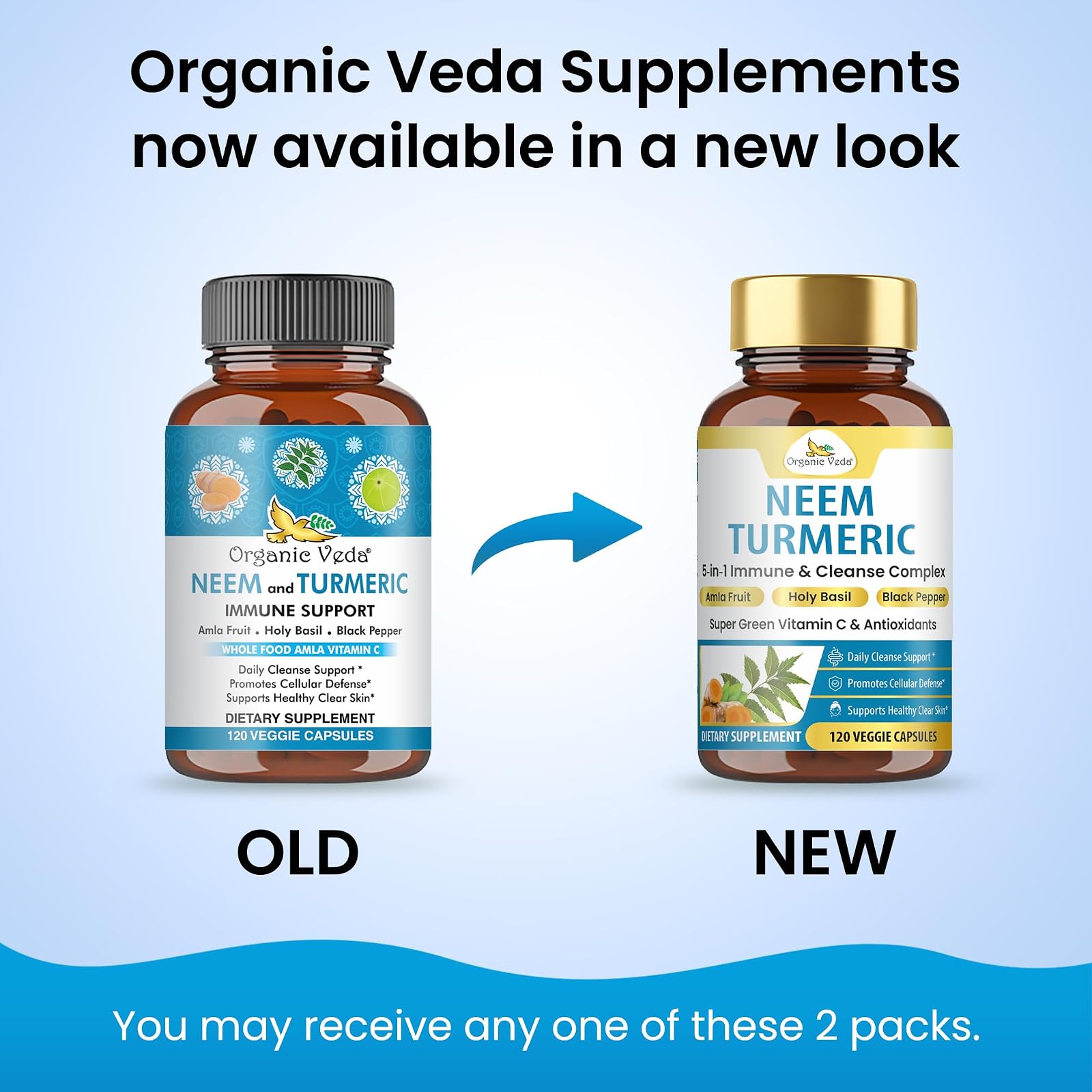 5-in-1 turmeric curcumin capsules