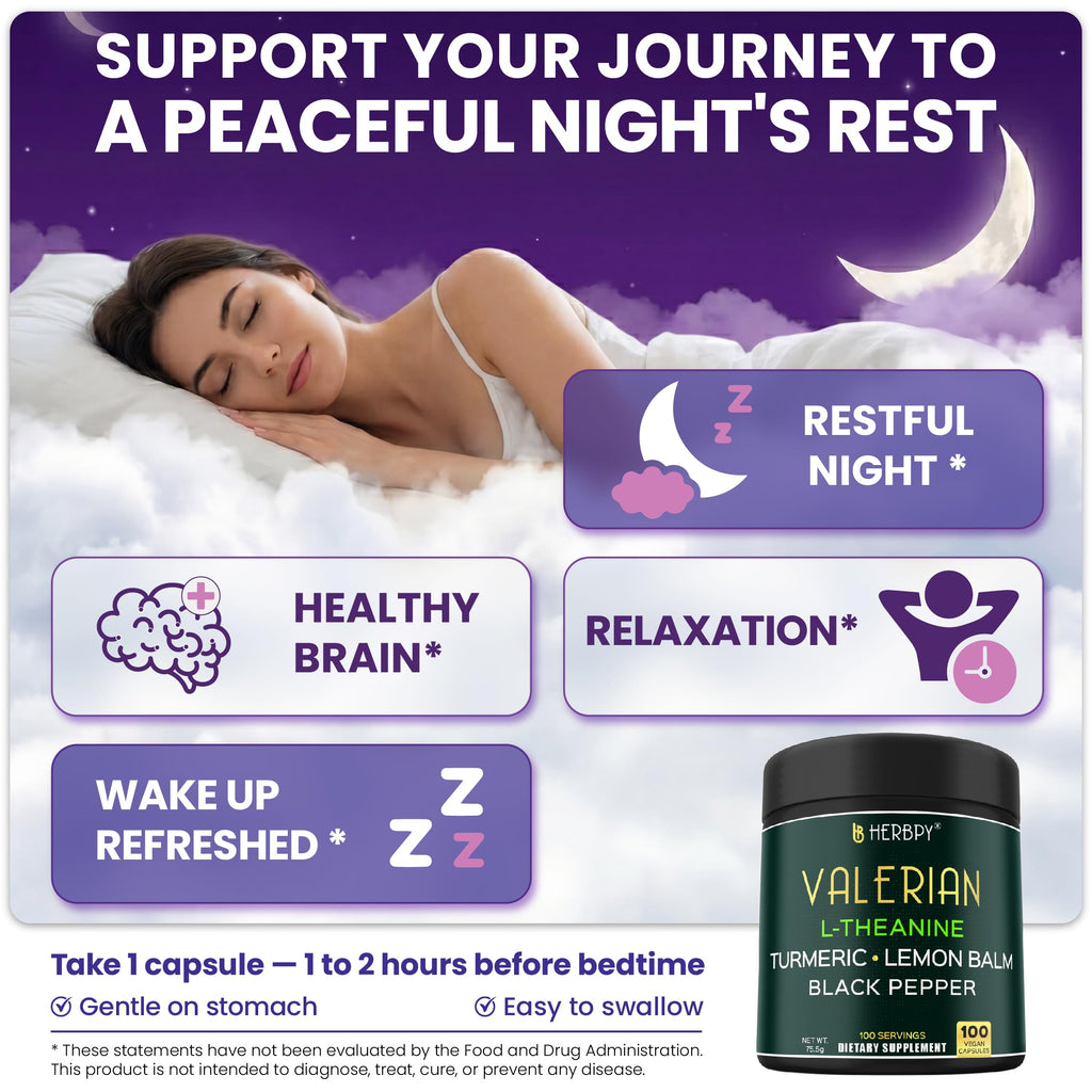 5-in-1 valerian supplement benefits