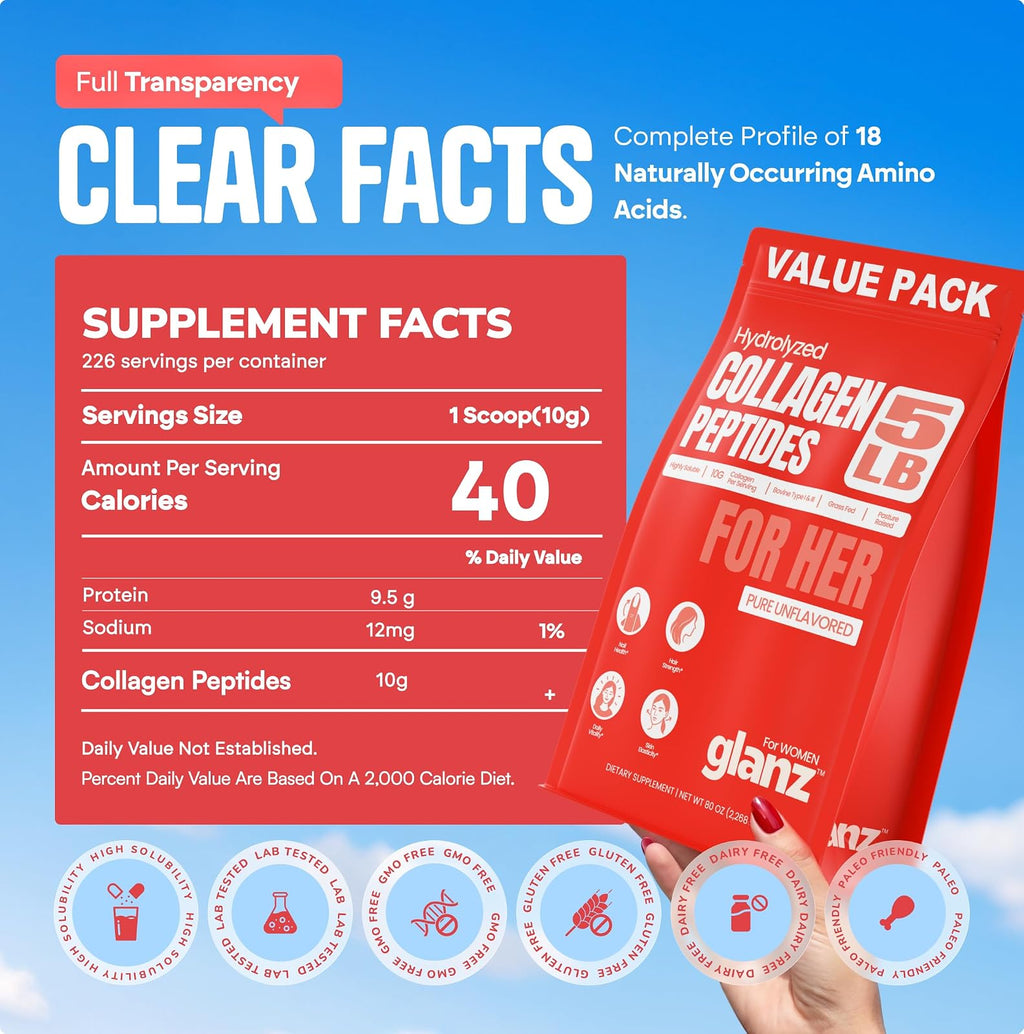 5 lb collagen for hair health