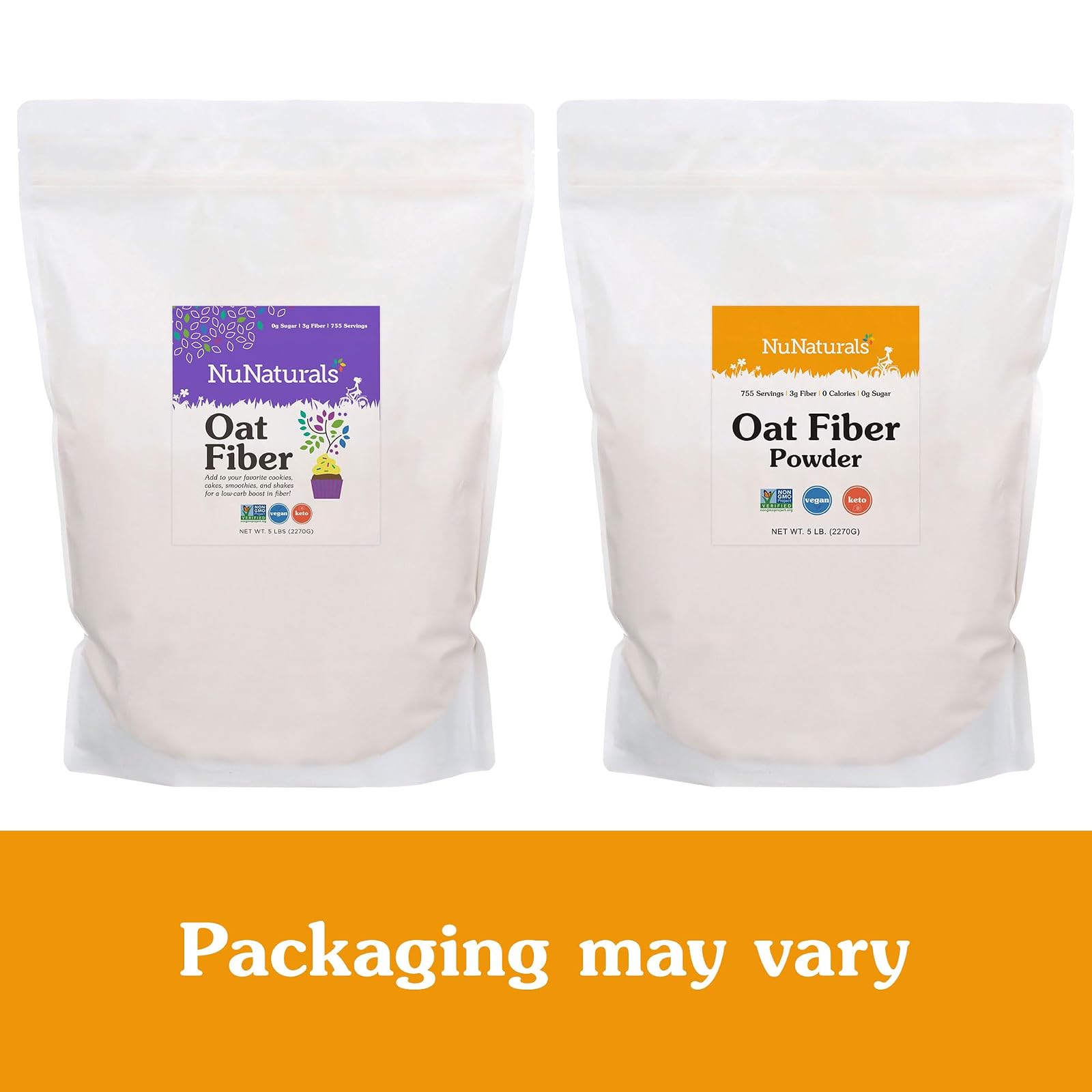 5 lb oat fiber for recipes