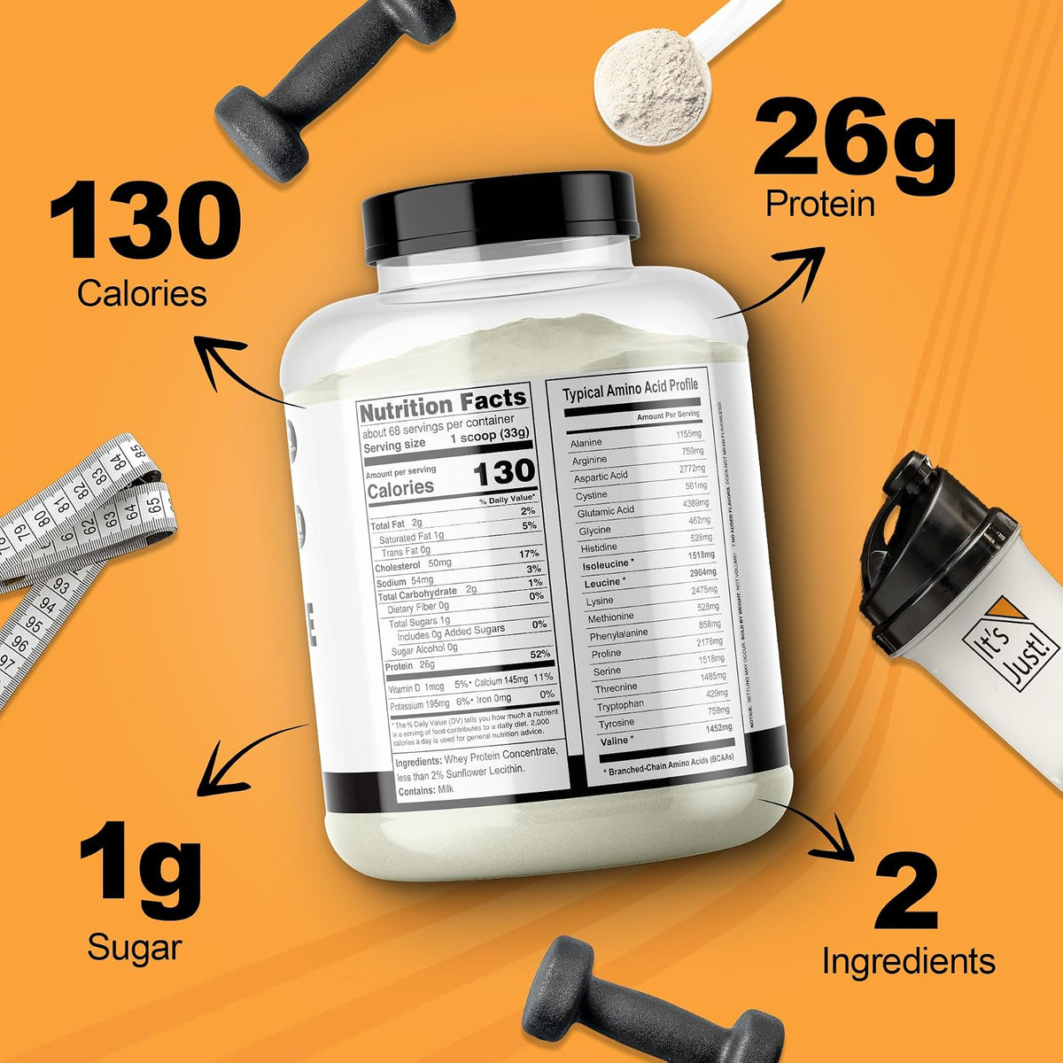 5 lb whey protein for muscle gain