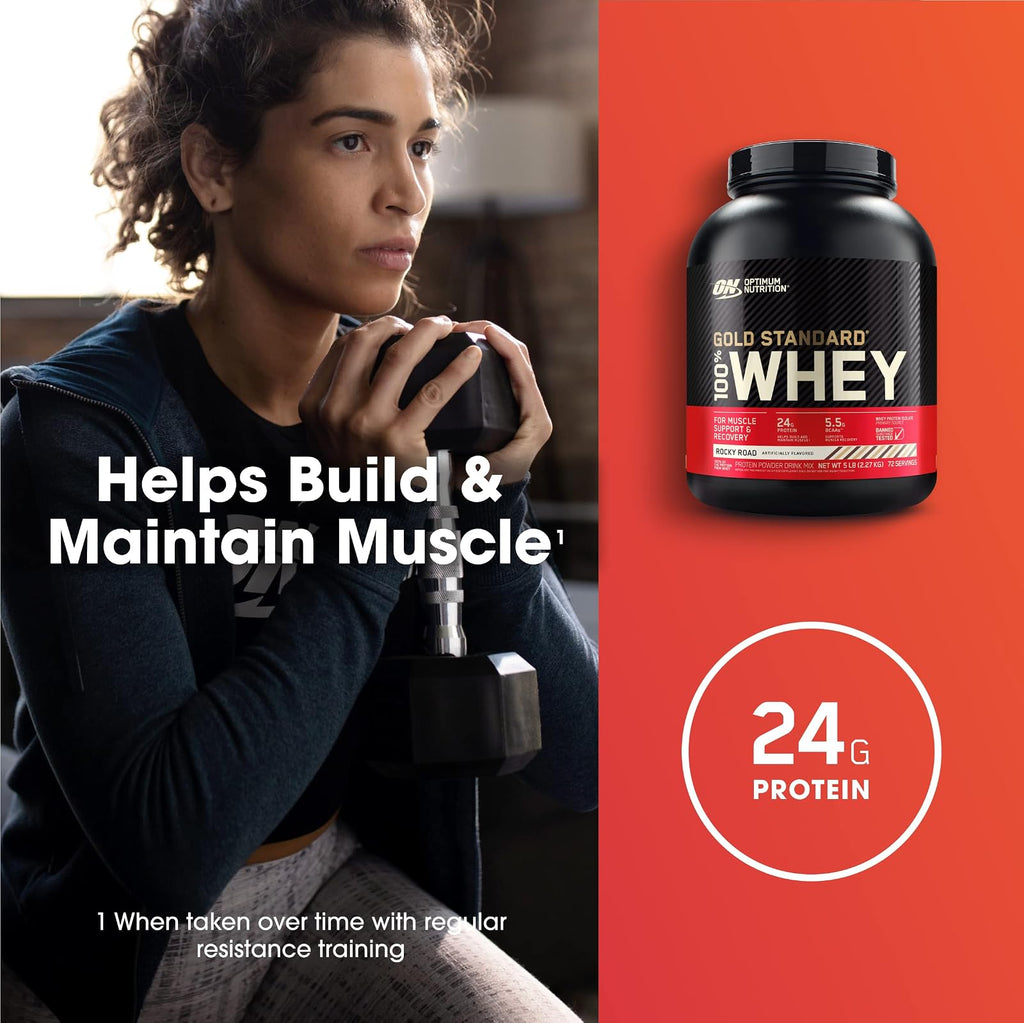 5 LB whey protein tub