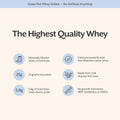 5 lb whey protein tub