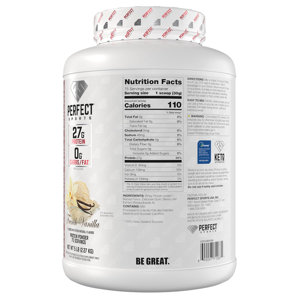 5 lb whey protein tub