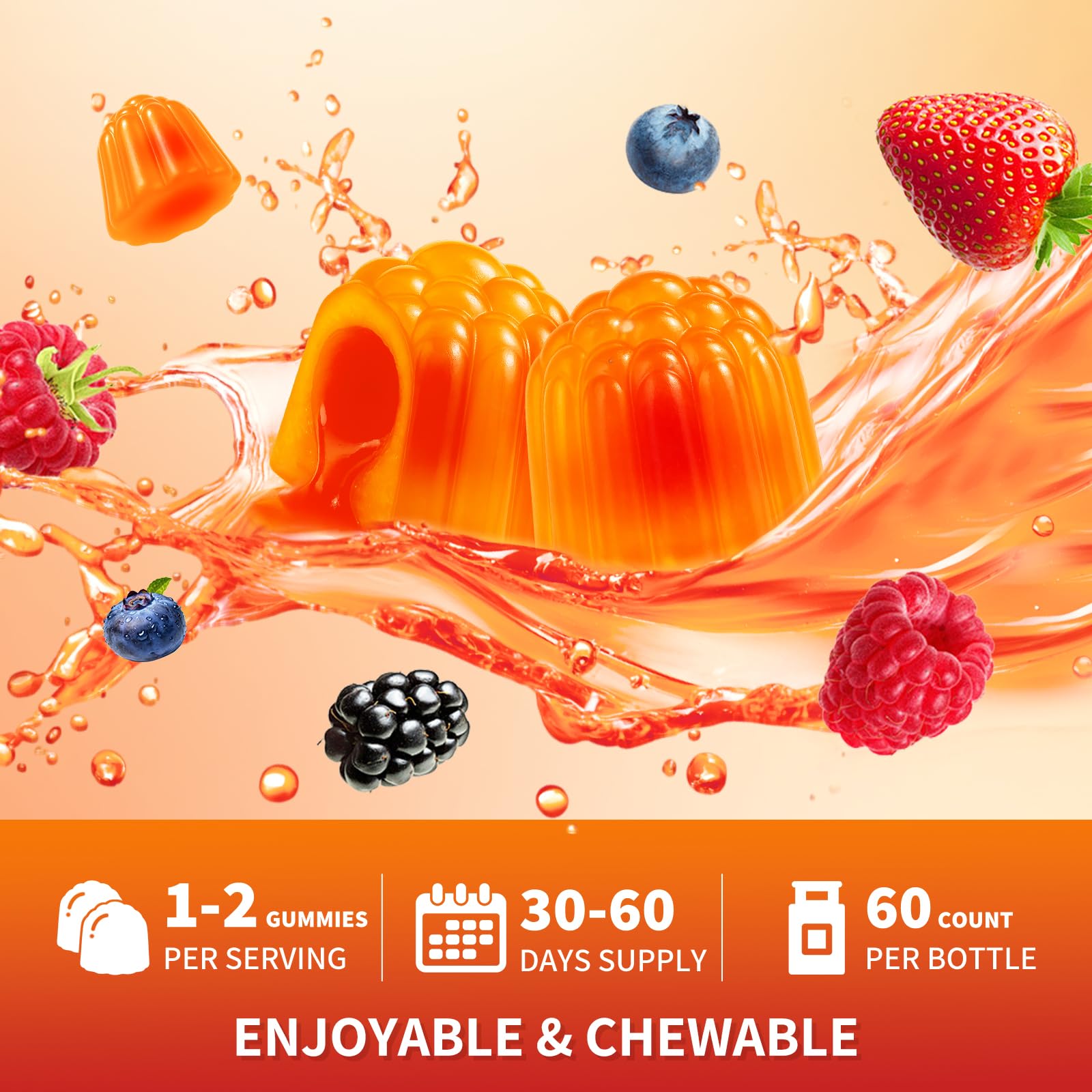 5 mg Lithium Orotate gummy supplements