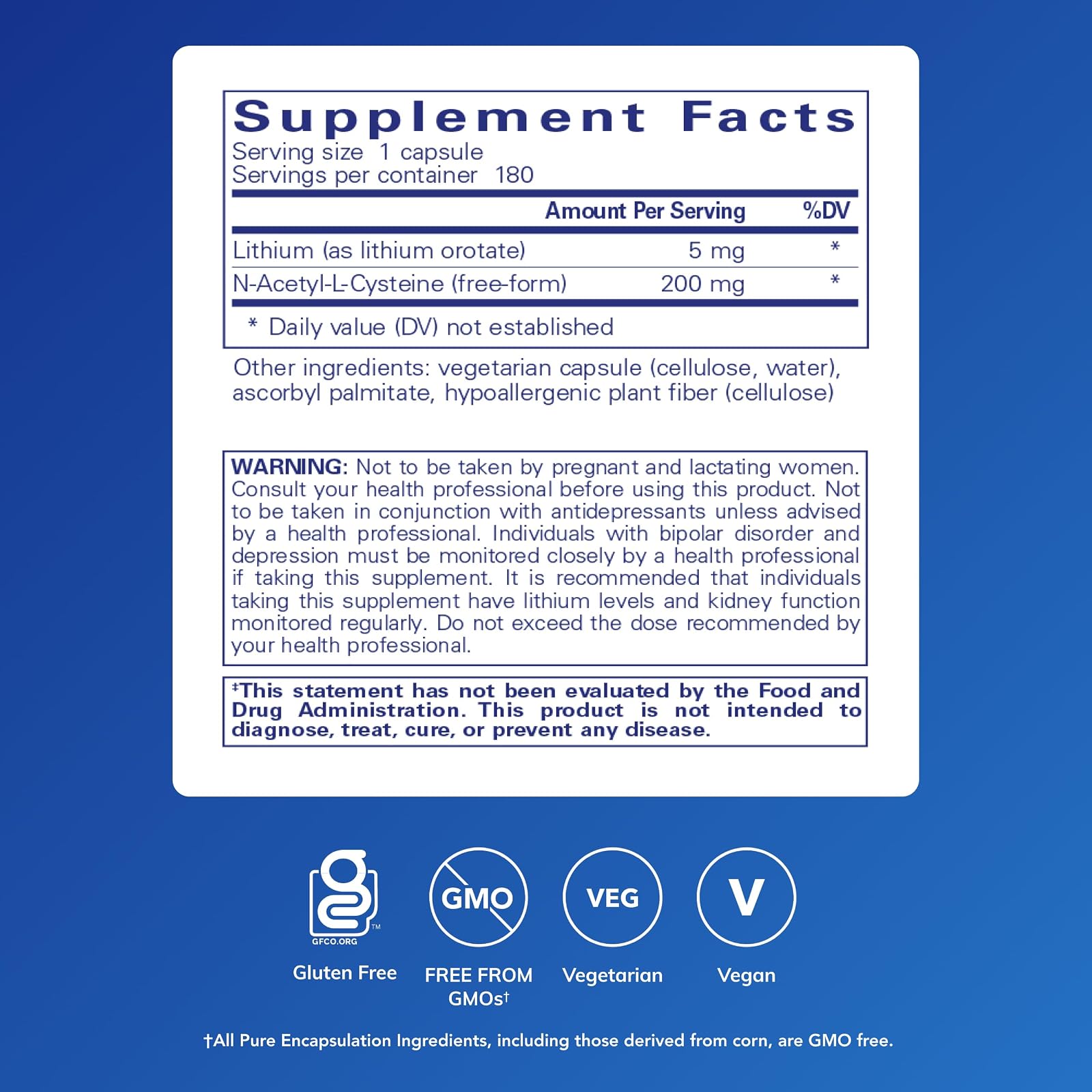 5 mg lithium orotate supplement benefits