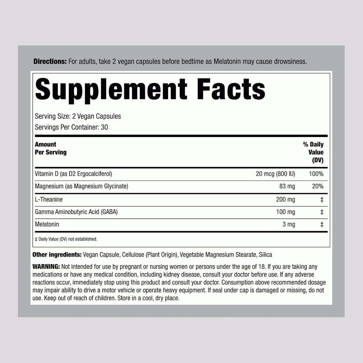 5 mg melatonin capsules for relaxation