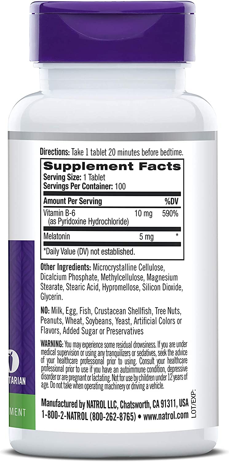 5 mg melatonin for better sleep