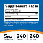 5 mg melatonin for better sleep