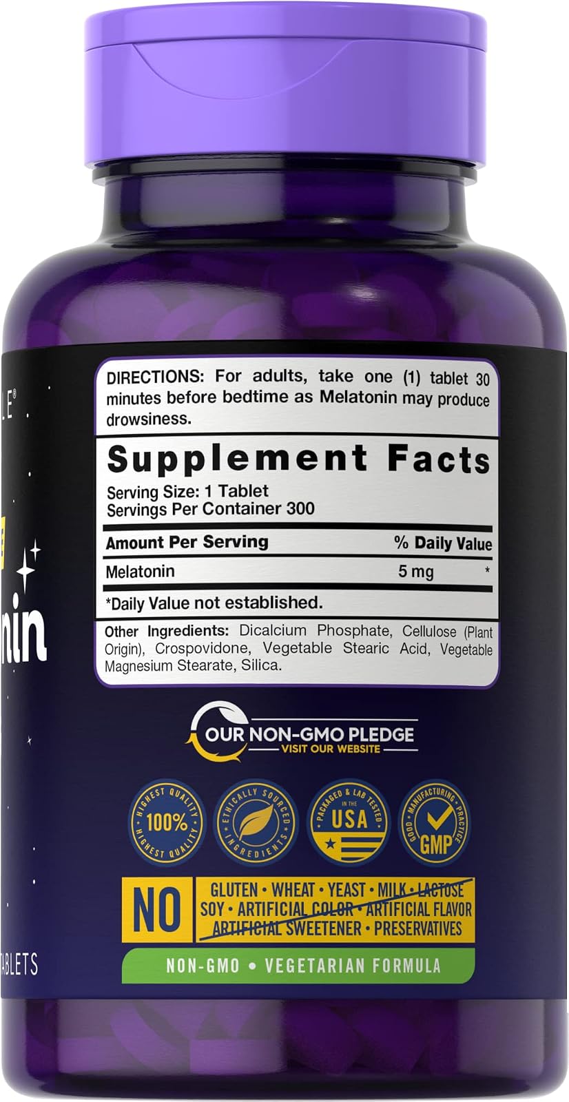 5 mg melatonin for restful nights