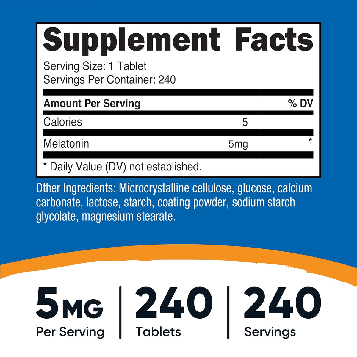 5 mg melatonin for restful nights
