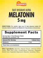 5 mg melatonin for restful nights