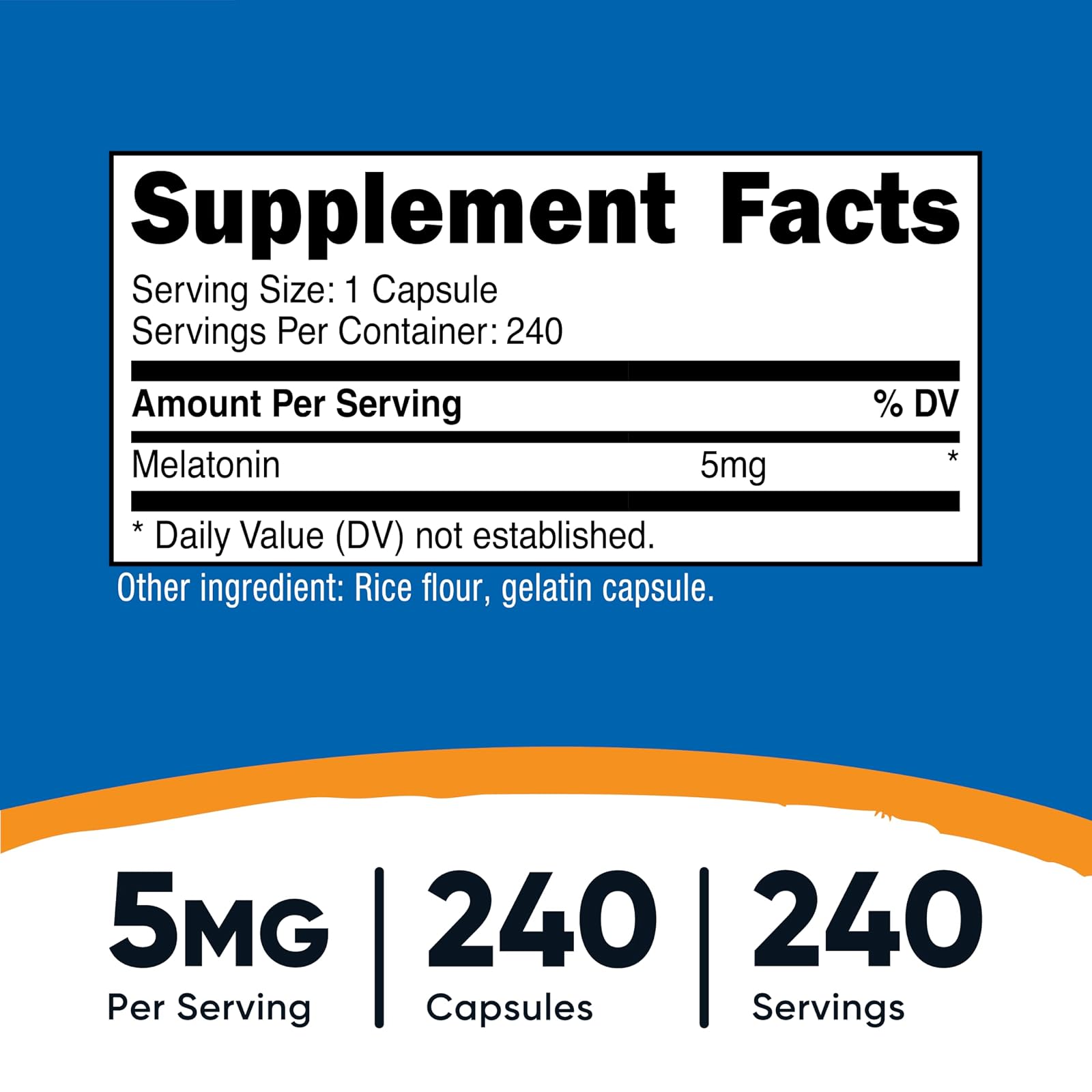 5 mg melatonin for restful nights