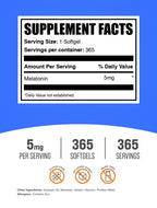 5 mg melatonin for restful nights