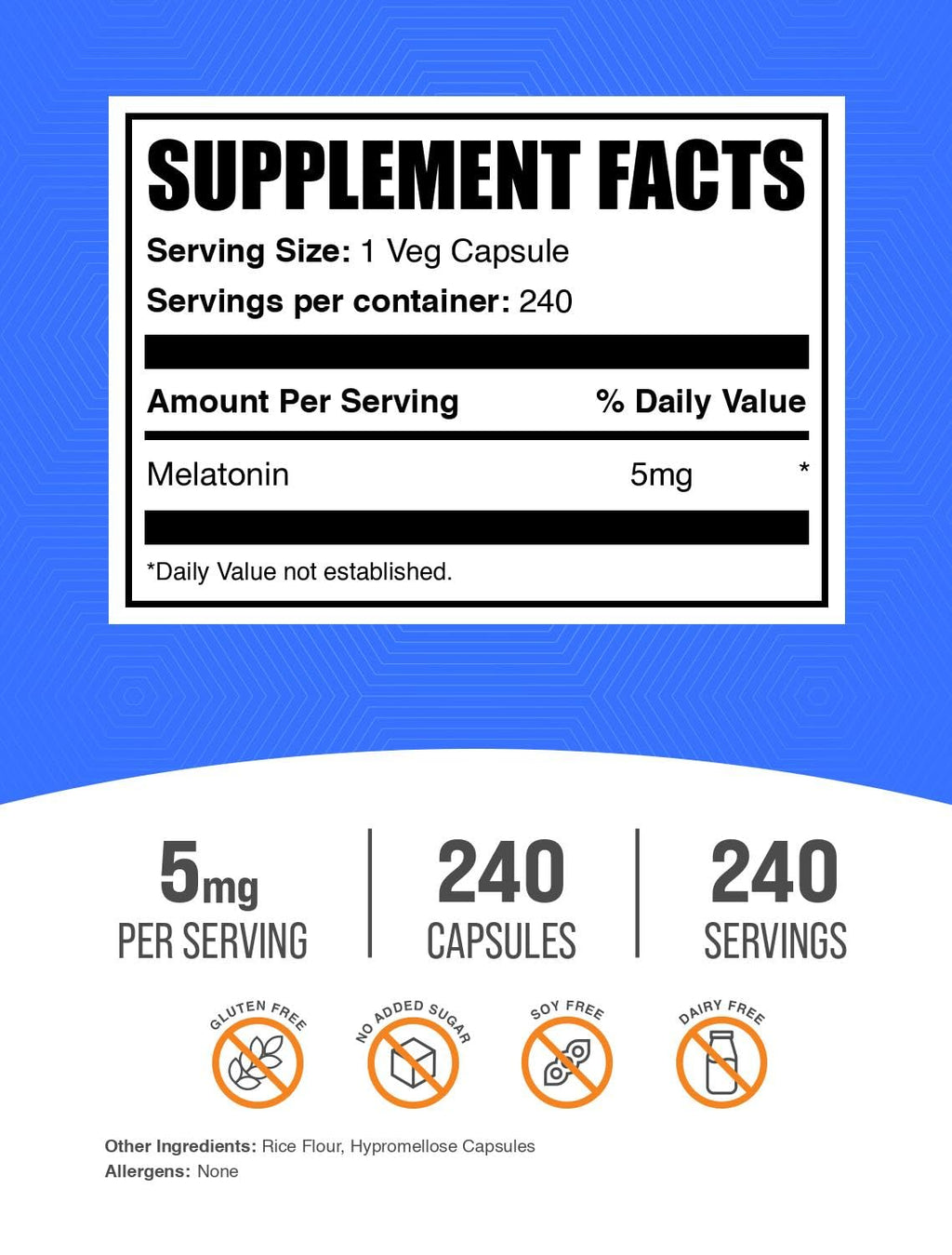 5 mg melatonin for restful nights