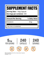 5 mg melatonin for restful nights