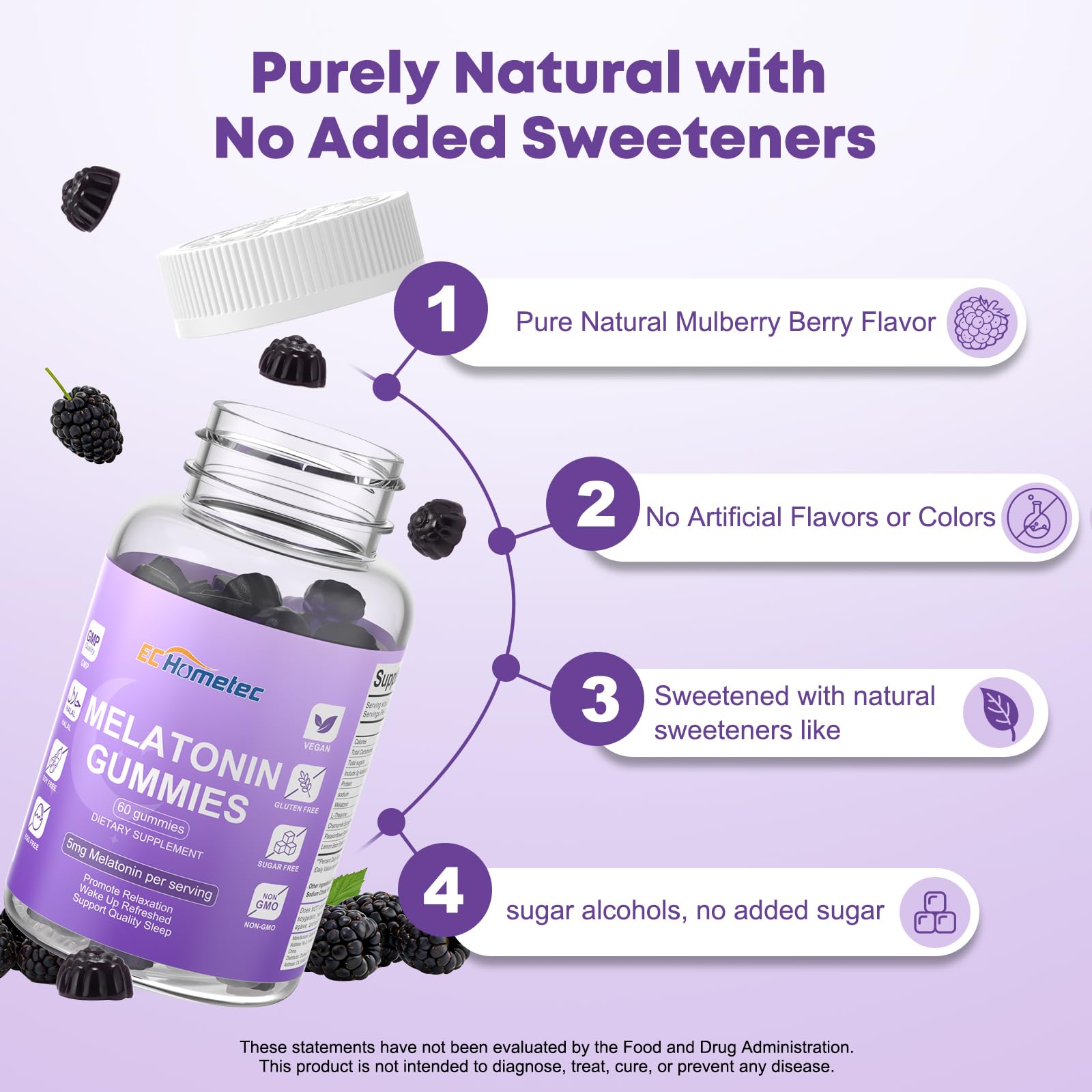 5 mg melatonin for restful nights
