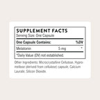 5 mg melatonin for restful nights