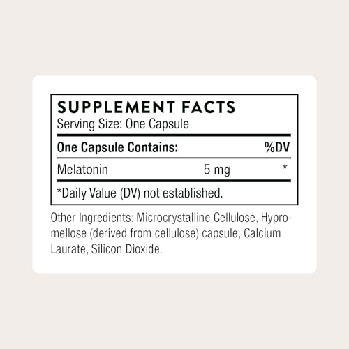 5 mg melatonin for restful nights