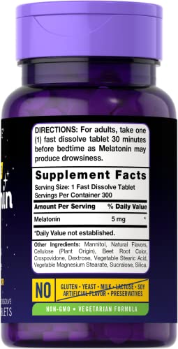 5 mg melatonin for restful sleep