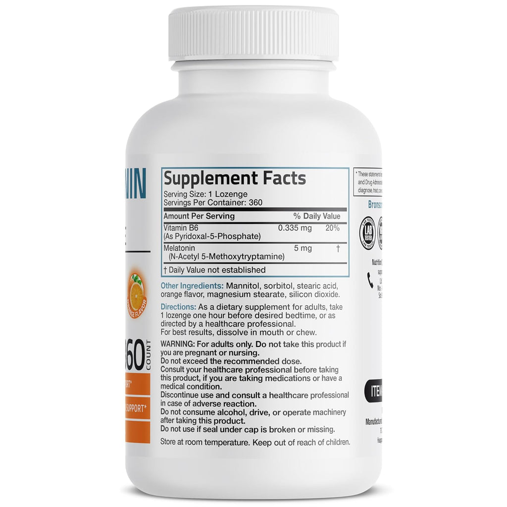 5 mg melatonin for restful sleep