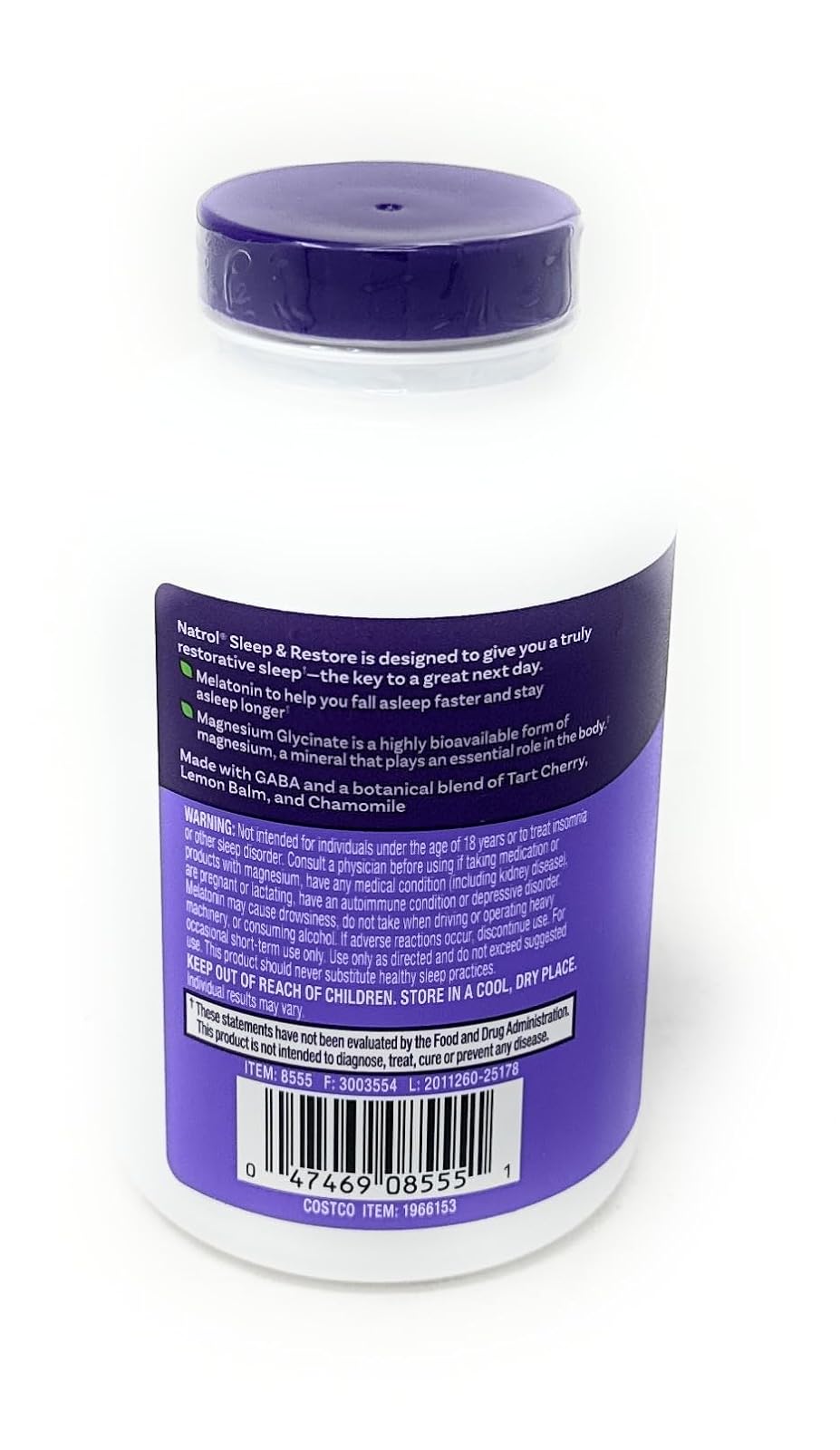 5 mg melatonin for restful sleep