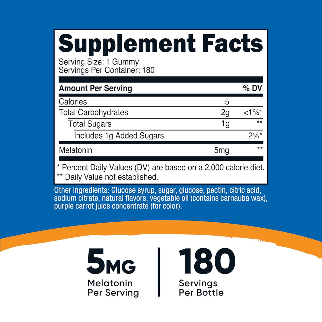 5 mg melatonin gummies for relaxation