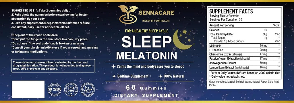 5 mg melatonin gummies for relaxation