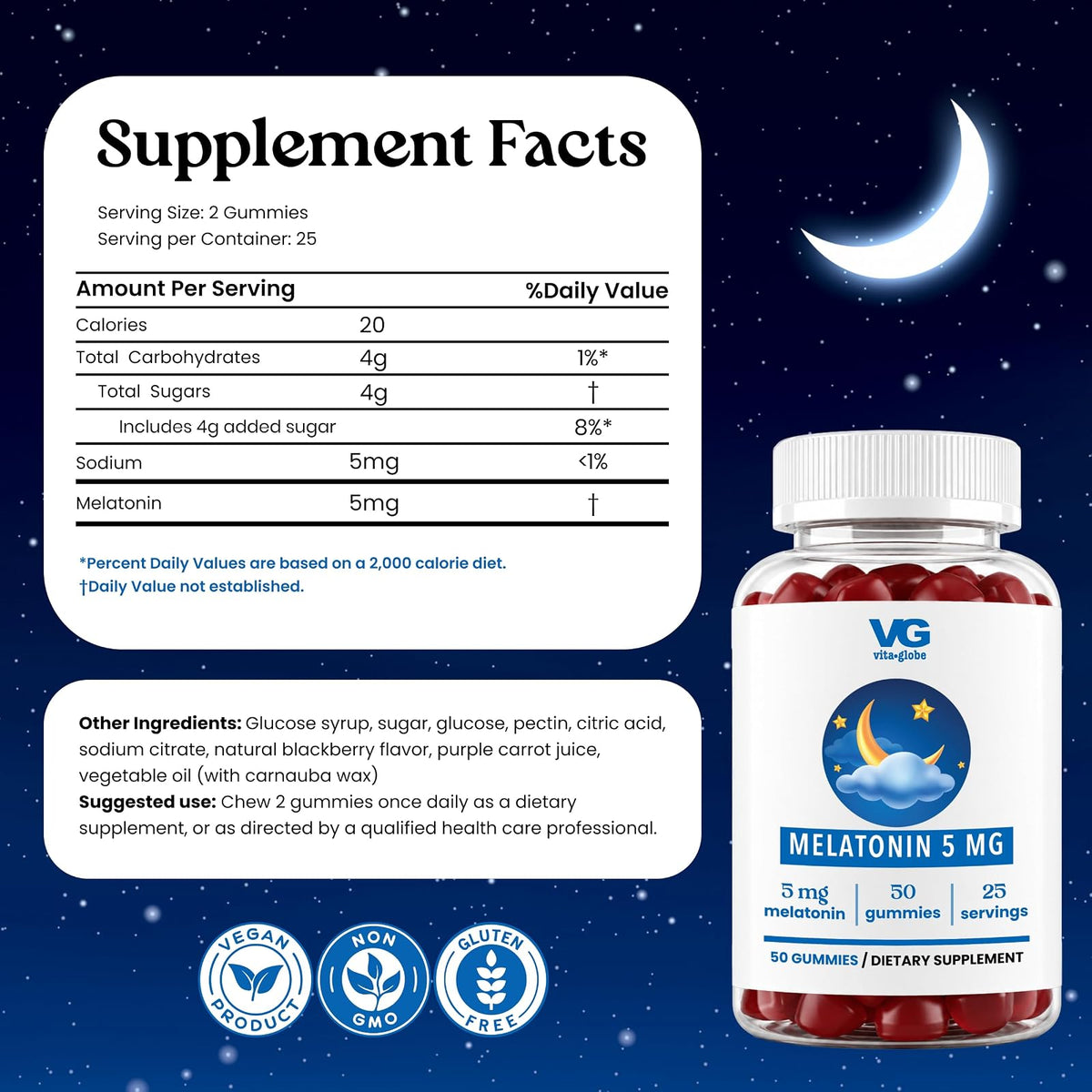 5 mg melatonin gummies for relaxation