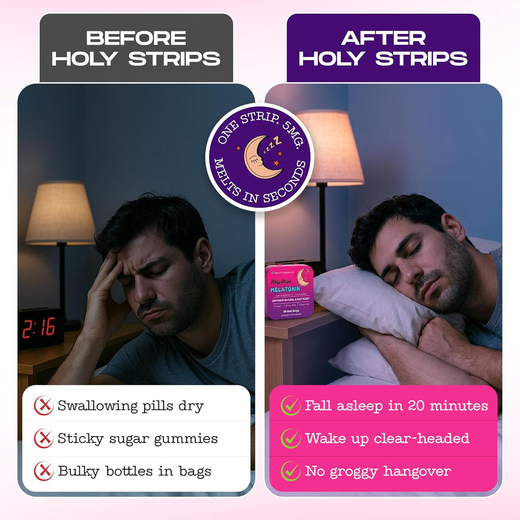 5 mg melatonin oral strips