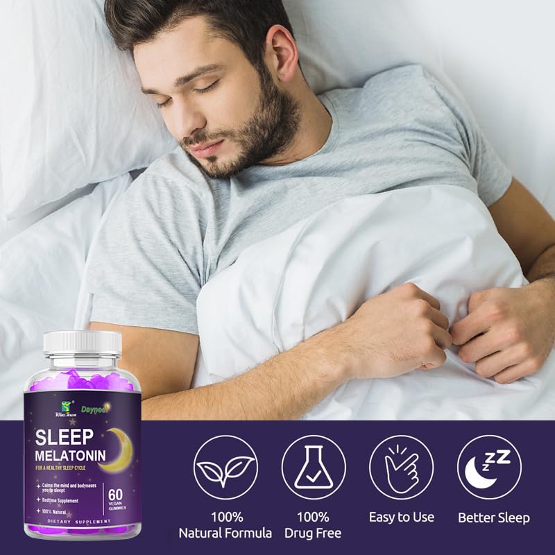 5 mg melatonin sleep aid gummies