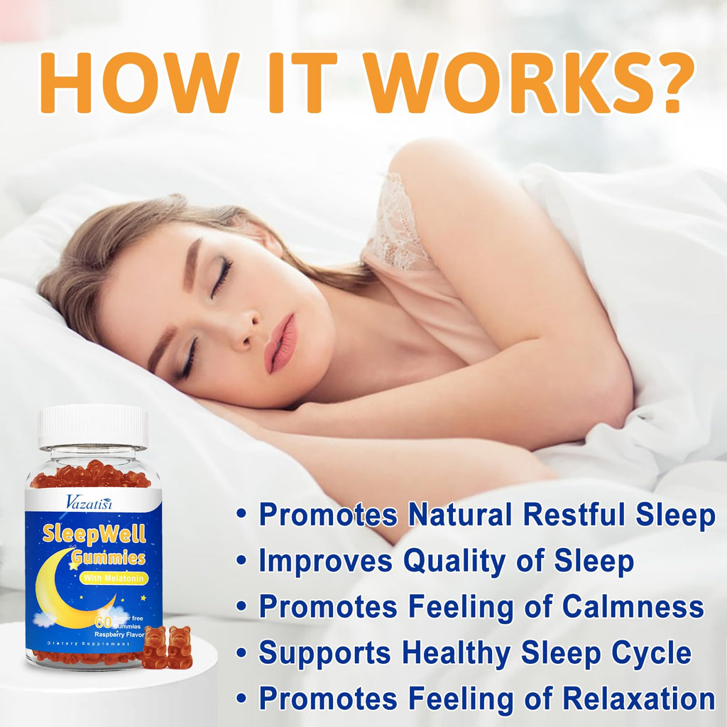 5 mg melatonin sleep support gummies