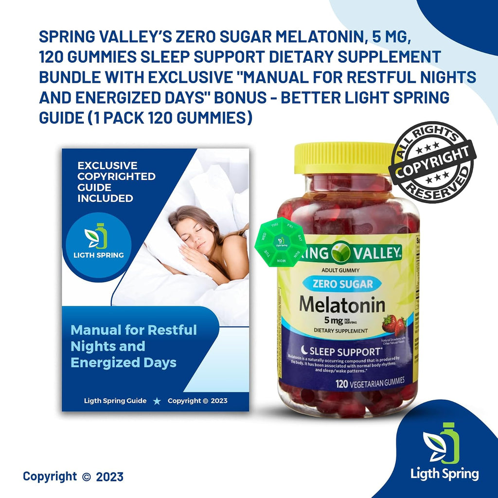5 mg melatonin sleep support gummies