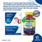 5 mg melatonin sleep support gummies