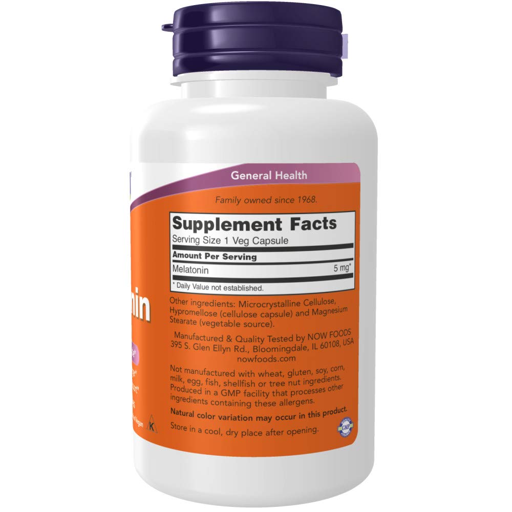 5 mg melatonin veggie capsules