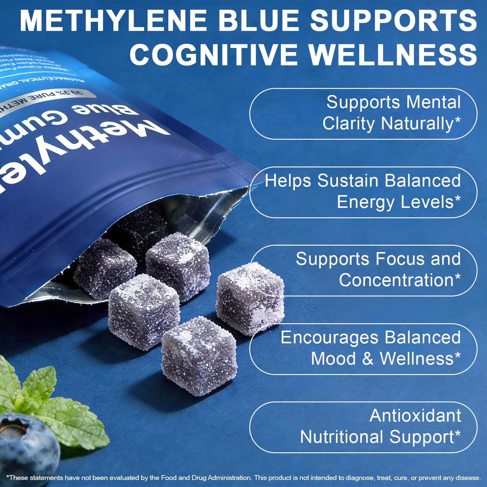 5 mg Methylene Blue gummy supplements