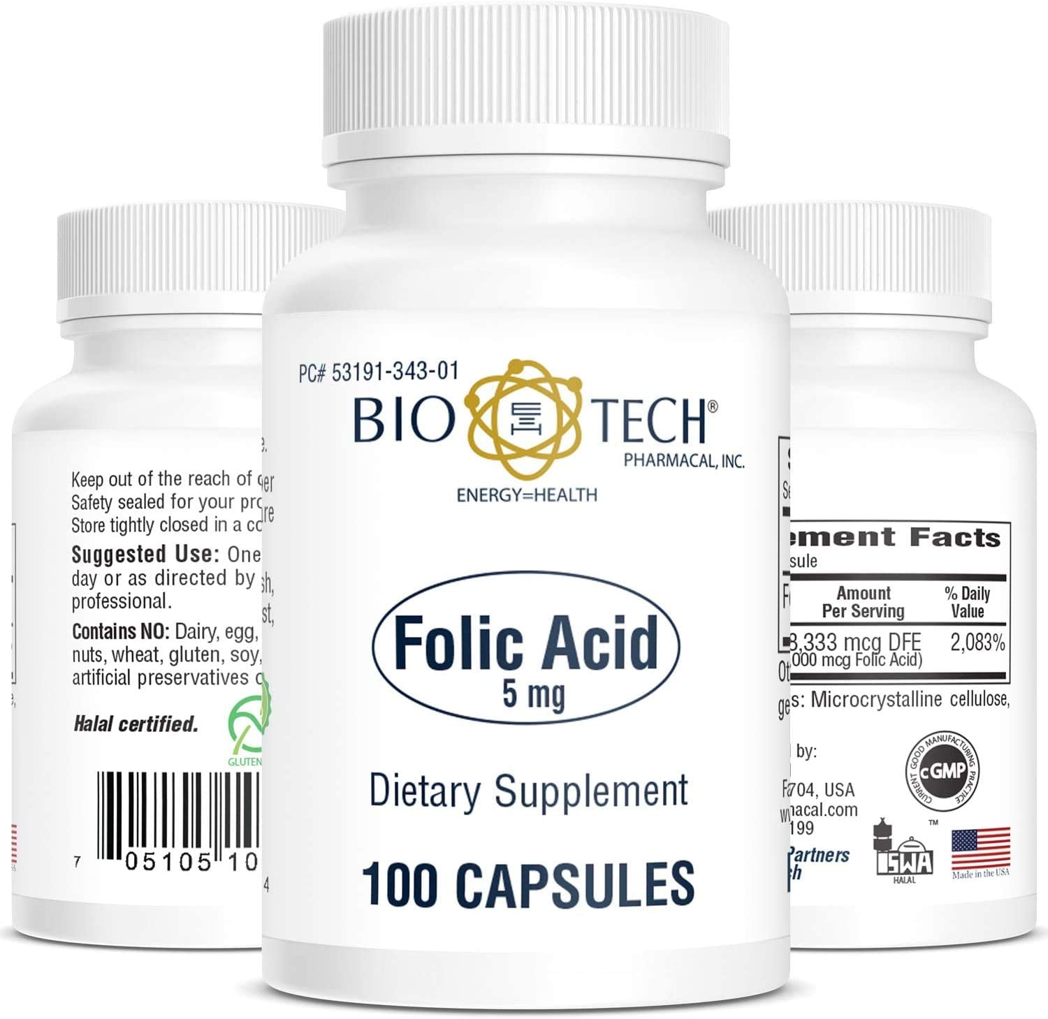 5 mg methylfolate for optimal health