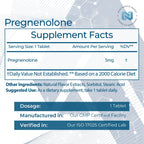 5 mg Pregnenolone multivitamin for men