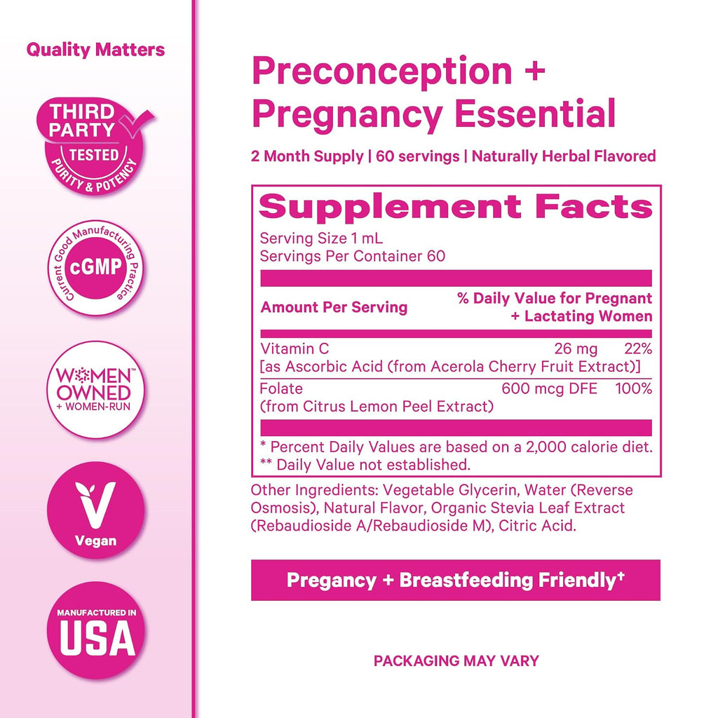 5-MTHF drops for daily nutrition